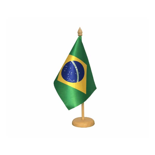 Bandeira de Mesa do Brasil | Ninja Brindes