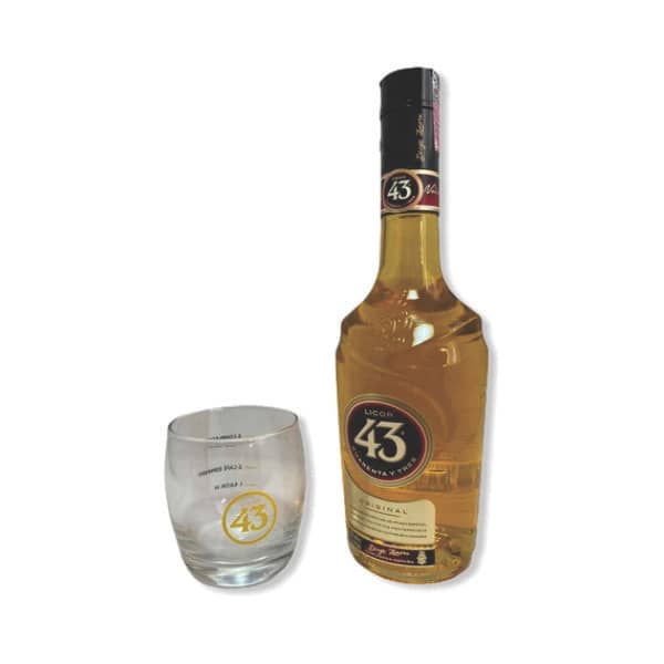 Licor 43 700 ML + Copo Personalizado | Ninja Brindes
