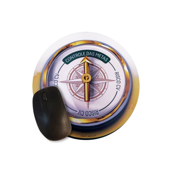 Mouse Pad Redondo EVA | Ninja Brindes