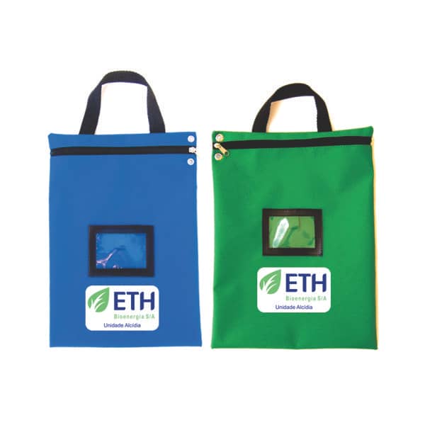 Pasta Malote com Ziper Personalizada | Ninja Brindes